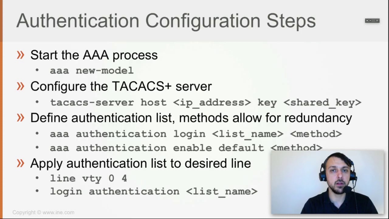 61 Authentication Configuration And Verification Steps Youtube
