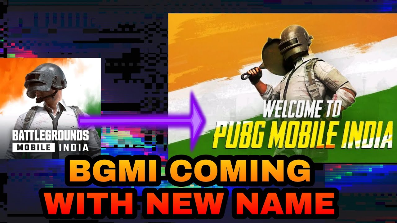 Bgmi Coming With New Name ? | #bgmi #pubgmobileIndia #bgminewname - YouTube