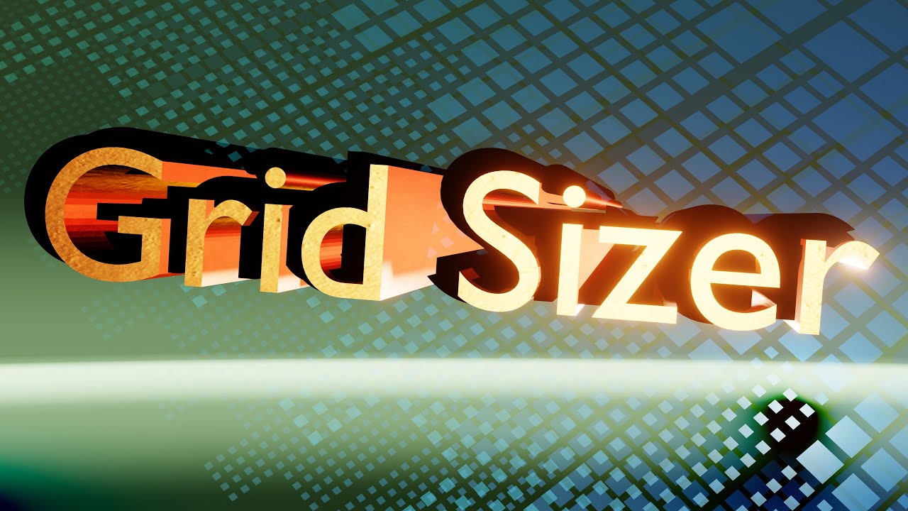 Grid Sizer - Blender Addon - YouTube
