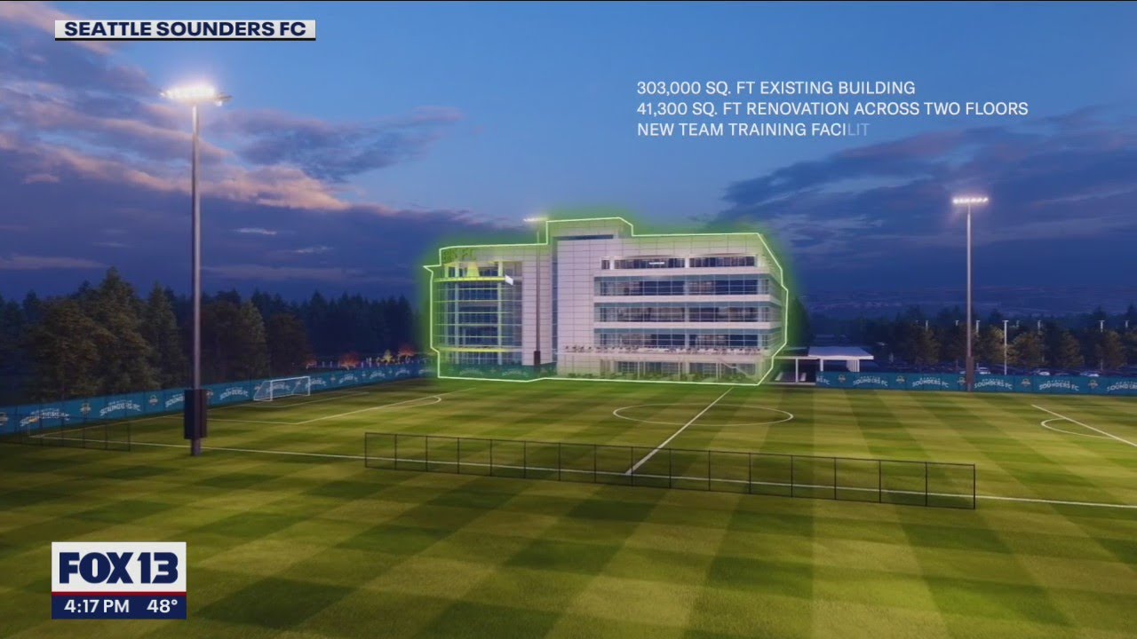 Sounders announce plans for new training facility in Renton | FOX 13 ...