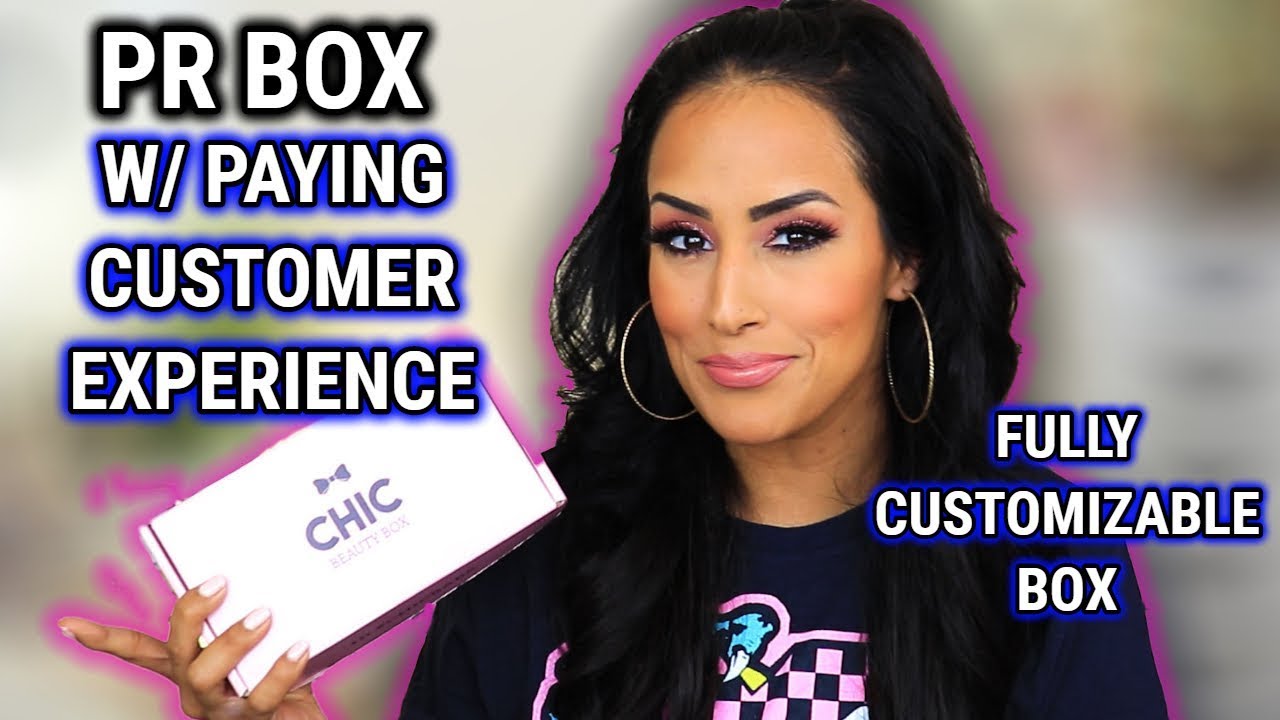 CHIC BEAUTY BOX MARCH UNBOXING - YouTube