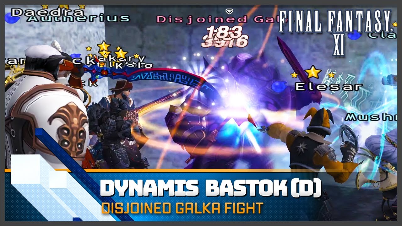 FFXI Live: Dynamis - Bastok (D) Wave 3 Disjoined Galka CLEAR on ...