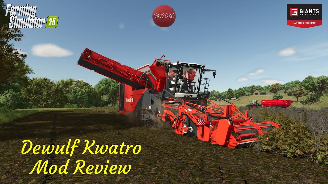 Dewulf Kwatro - Farming Simulator 25 Mod Review - YouTube