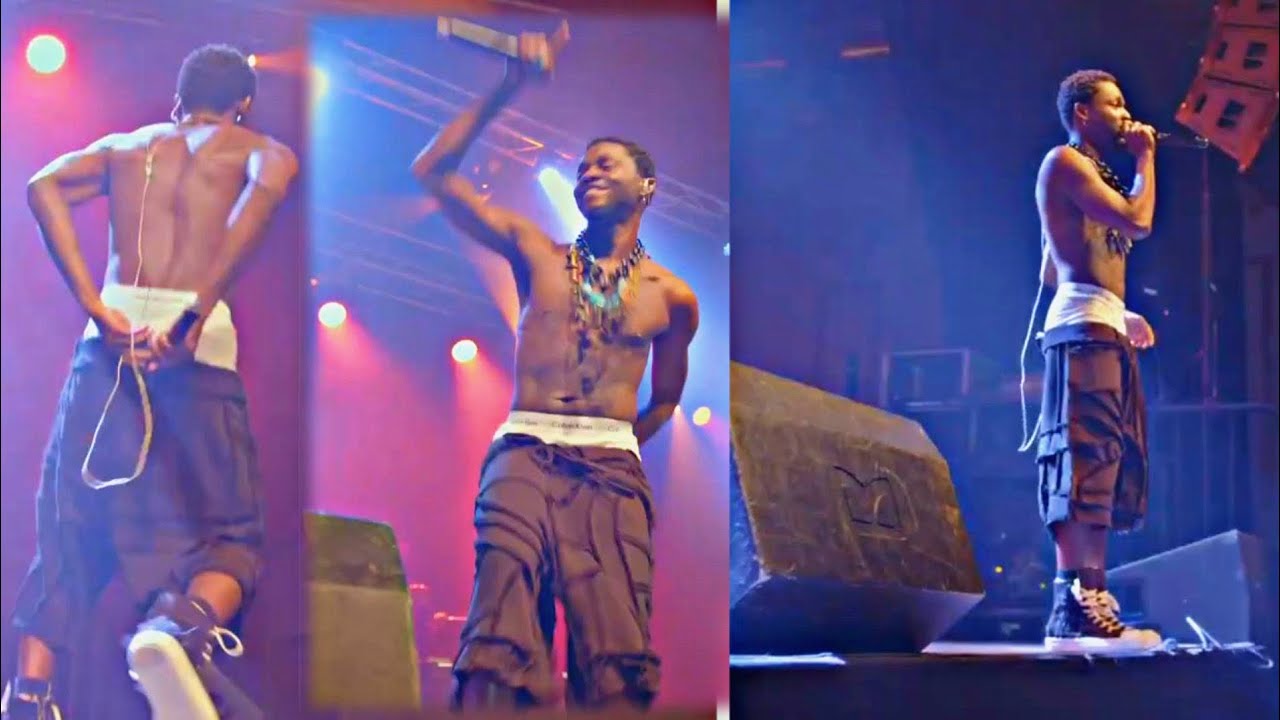 Omah lay live in Berlin Germany with excellent performance - YouTube