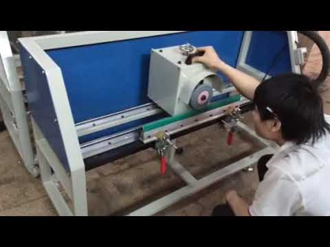 Squeegee sharpener machine - YouTube