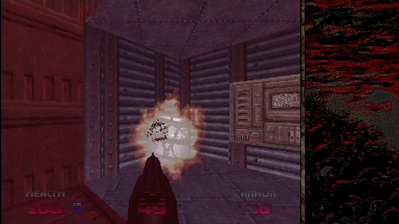 Doom 64 Intro and Staging Area (Doom 64 RE on N64 Hardware) - YouTube