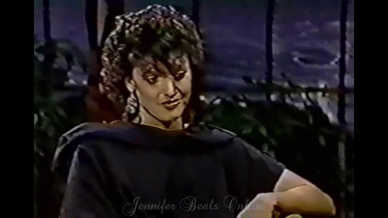 Jennifer Beals - Interview: The Tonight Show w/ Johnny Carson (April 29 ...