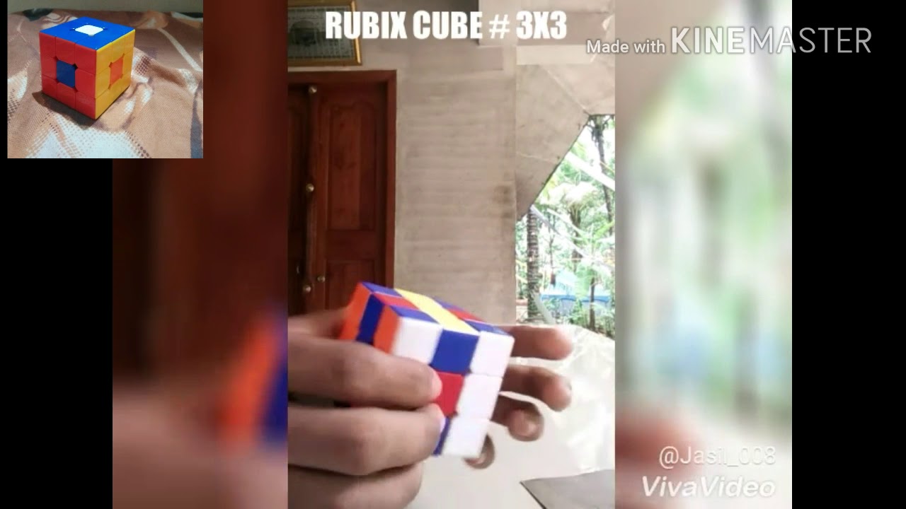 (3*3 )RUBIX CUBE#....#NEW LOOKS#.. ## Lock & color code##.... - YouTube
