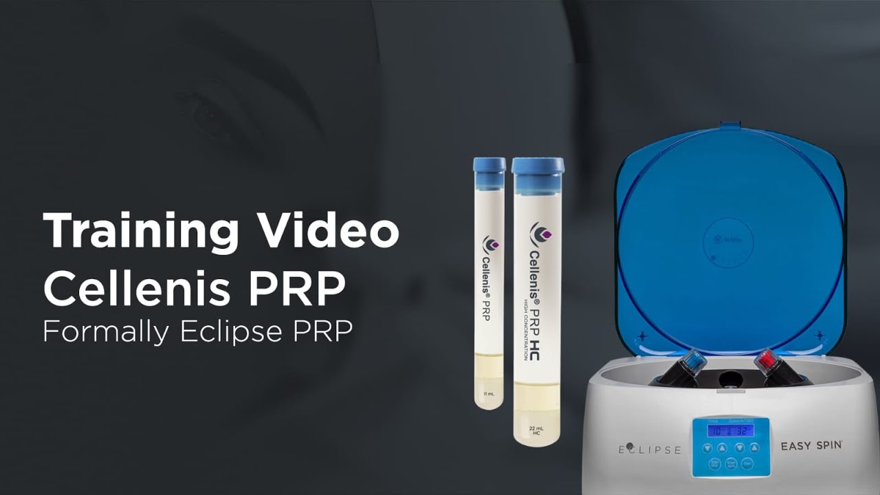 Cellenis PRP - Formally Eclipse | 11mL Kit Components - YouTube