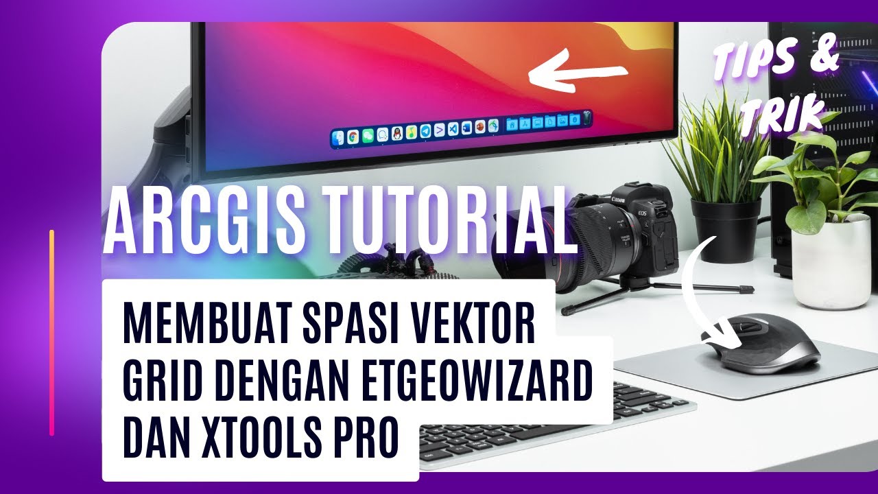 Arcgis I Membuat Spasi Titik Grid Dengan ETGeowizard dan XTools Pro - YouTube