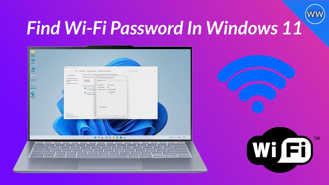 How To Find Saved WiFi Password In Windows 11 YouTube How To Find Saved WiFi Password In Windows 11 YouTube