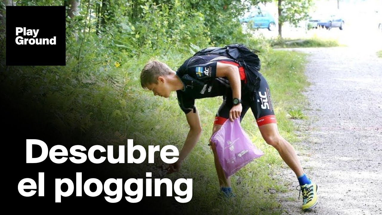 Plogging. No salgas a correr sin tu bolsa. - YouTube