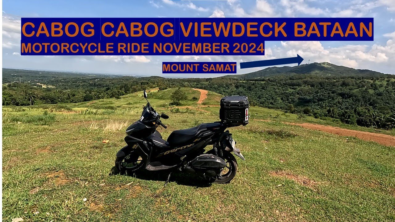 Cabog Cabog Viewdeck Bataan Motorcycle Ride November 2024 - YouTube