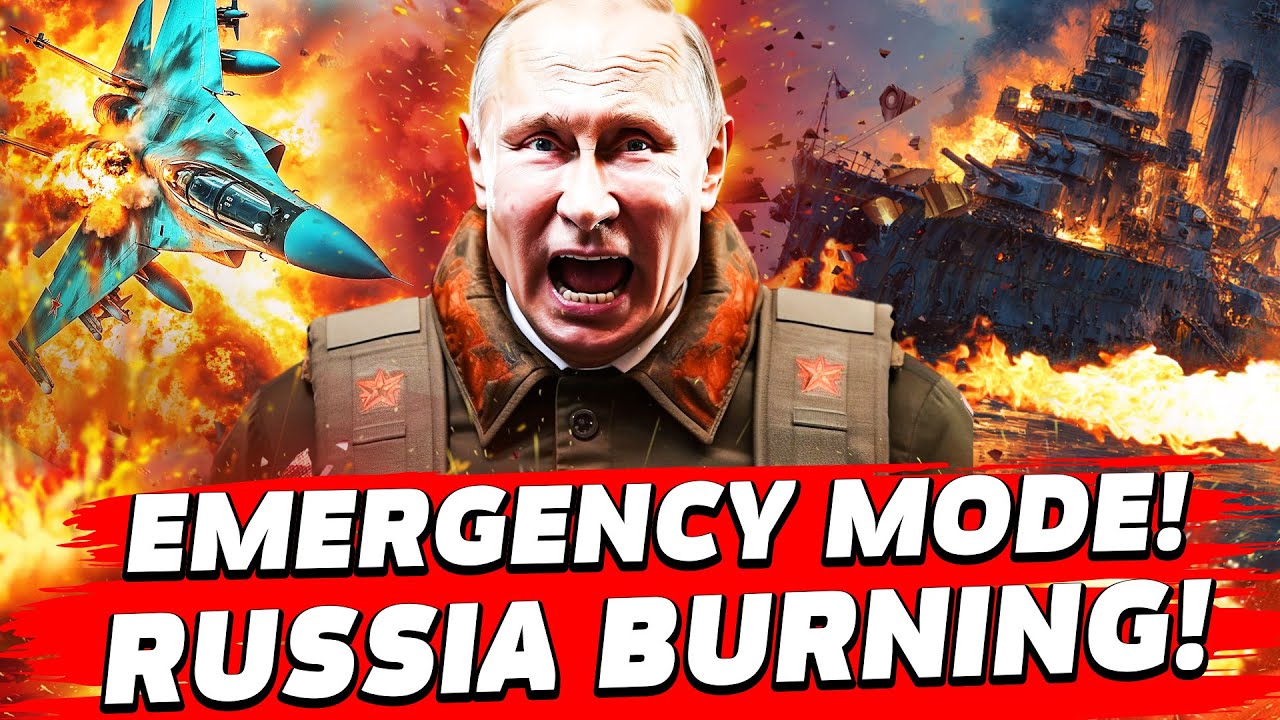 🚨NATIONWIDE SHOCK! RUSSIA HIT FROM ALL SIDES — MOSCOW PANICS, REGIONS ...