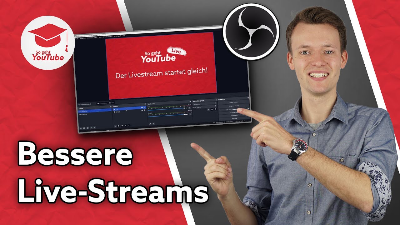 YouTube Live-Streams mit OBS: Intros, Animationen und Chat einfügen ...
