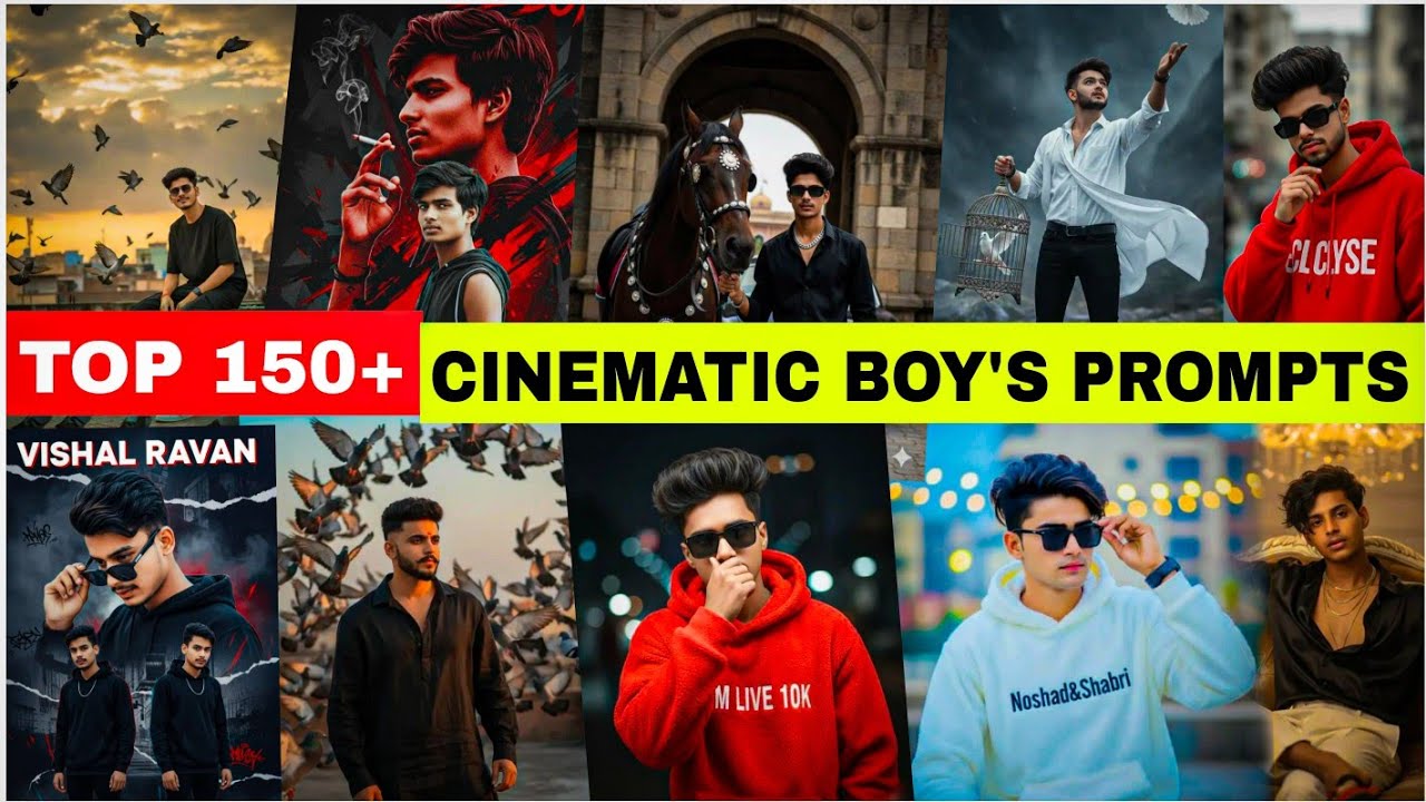 Top 150+ Cinematic Boy's Prompts For Boy's| New Ai Trending Photo ...