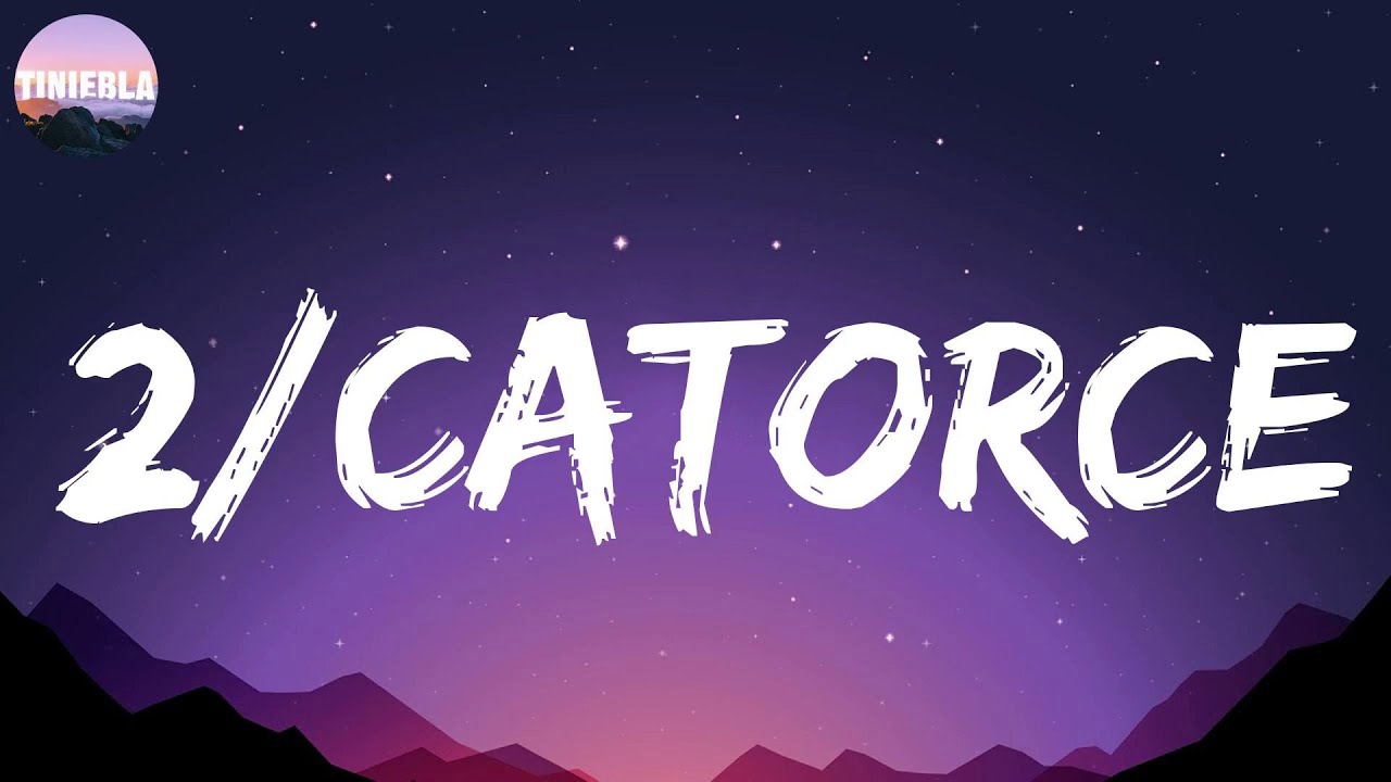 2/Catorce - Rauw Alejandro (Letra/Lyrics) - YouTube