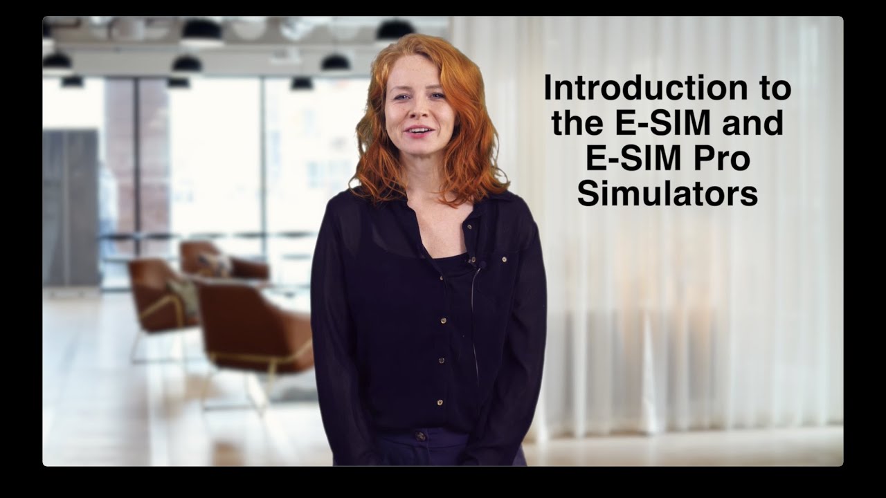 Introduction to E-SIM and E-SIM Pro Simulators - YouTube