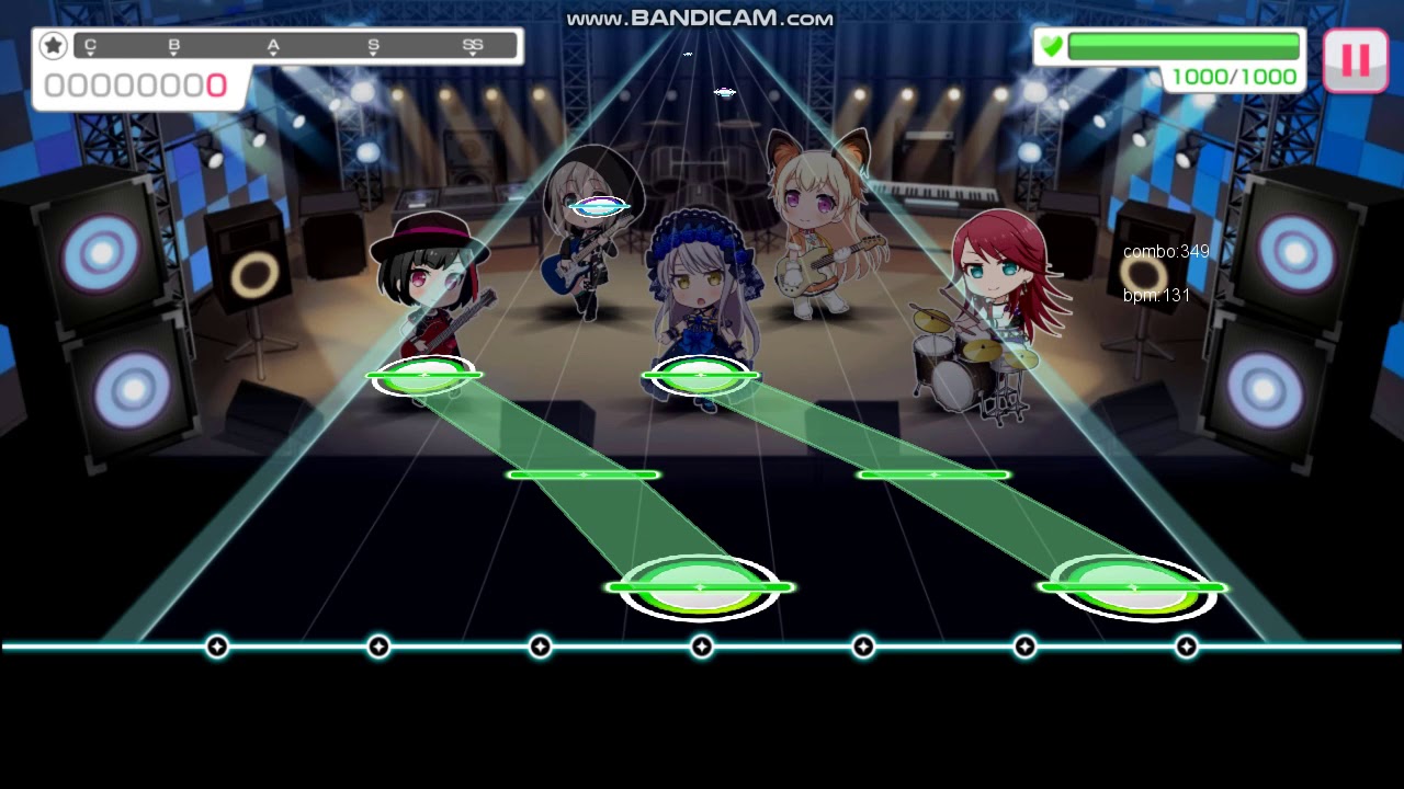 BanG! simulator (BanG Dream girls band party game simulator) beta - YouTube