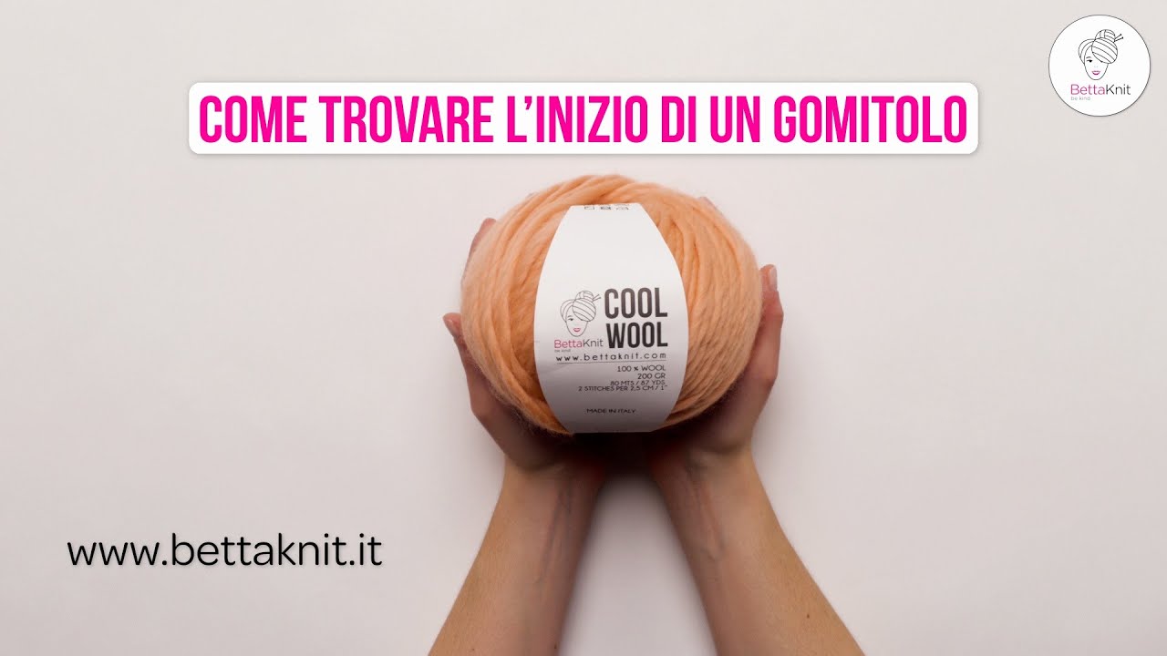 Come trovare l'inizio di un gomitolo: Video Tutorial - YouTube
