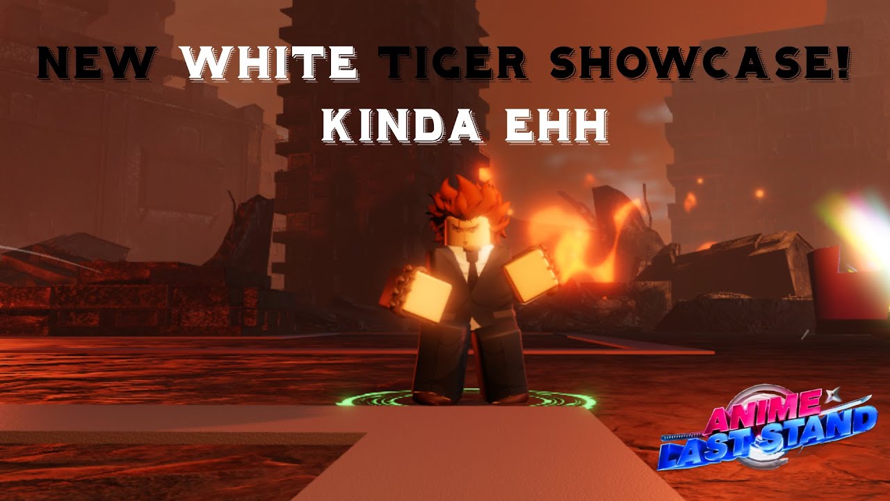 White Tiger showcase!! [Anime Last Stand] - YouTube