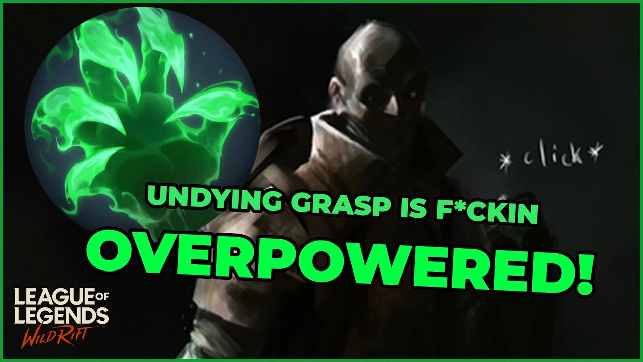 GRASP OF UNDYING SINGED IS OP! | Wild Rift Gameplay | Singed Gaming ...