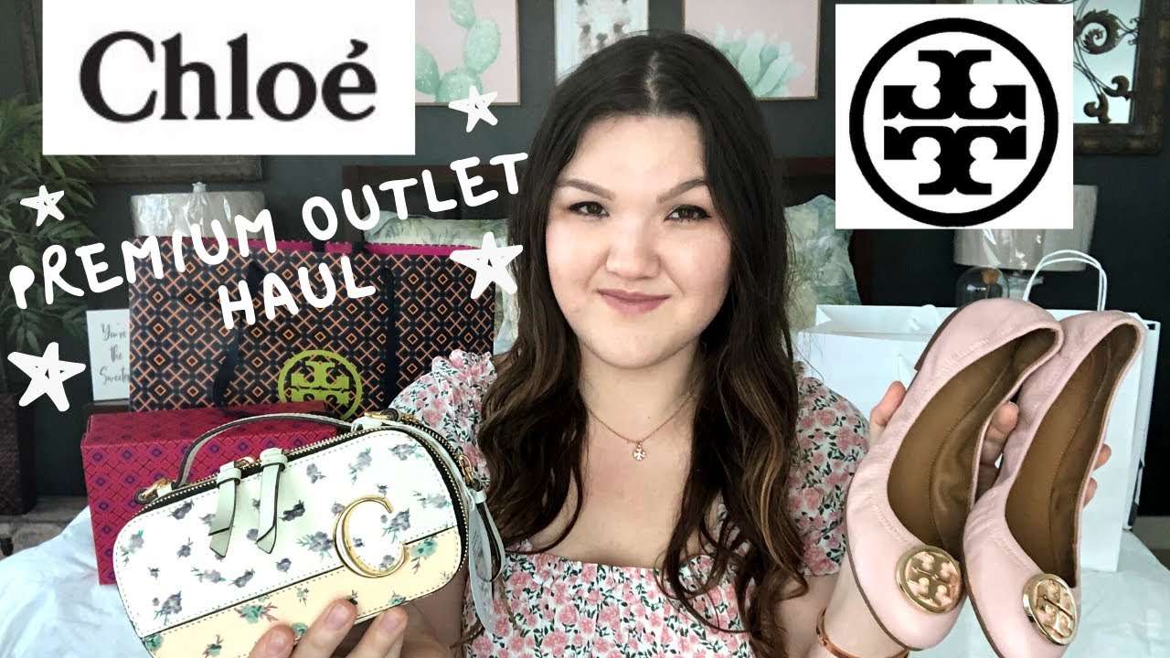 CHLOE Outlet Haul | Luxe Premium Outlets SALE | Chloe, Tory Burch ...