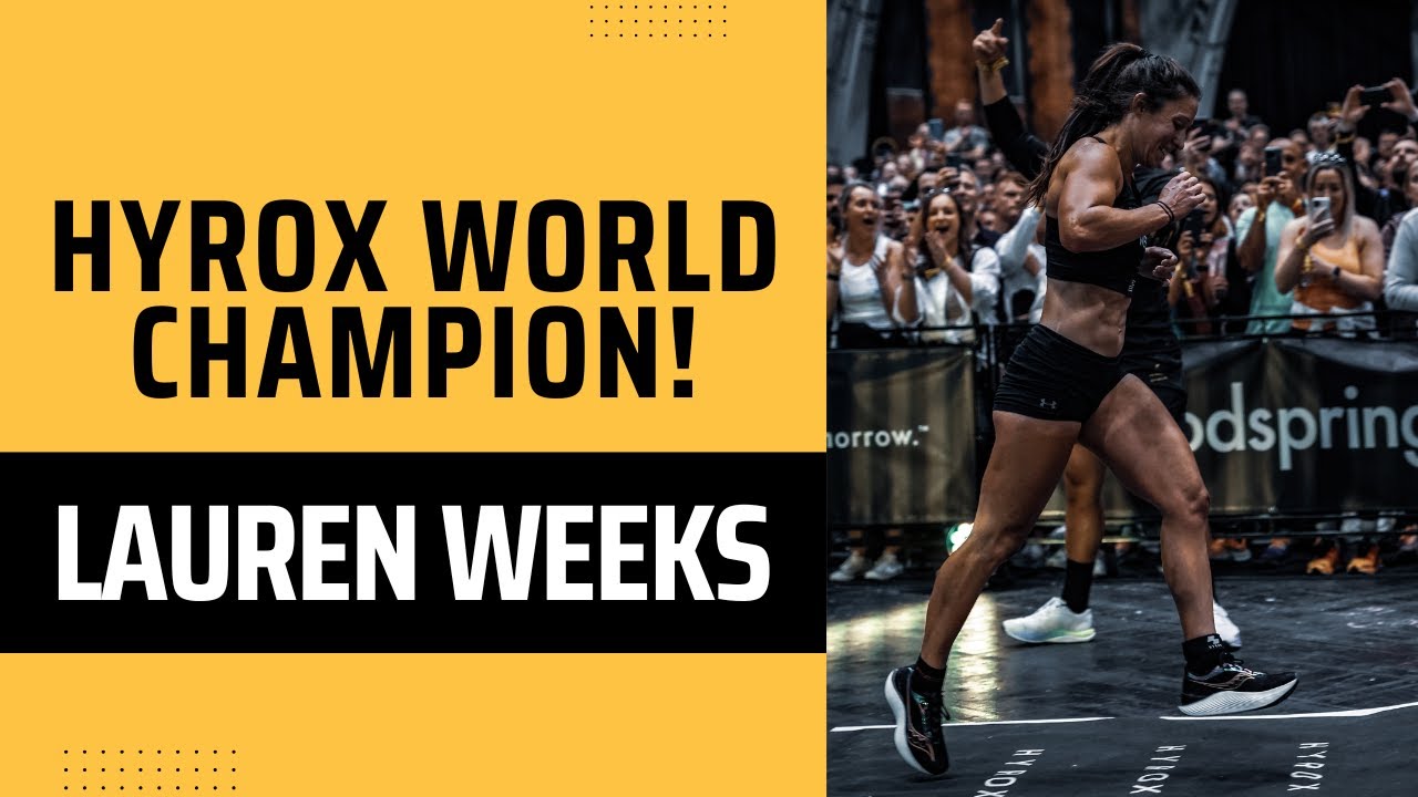2023 HYROX World Champion! (Lauren Weeks) - YouTube