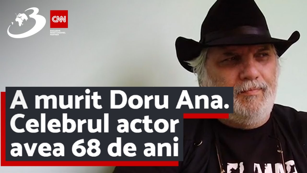 A murit Doru Ana. Celebrul actor avea 68 de ani - YouTube