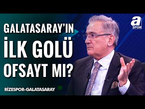 Galatasaray'ın İlk Golünde Ofsayt Var Mı? Mustafa Çulcu Tartışmalı Pozisyonları Değerlendirdi!