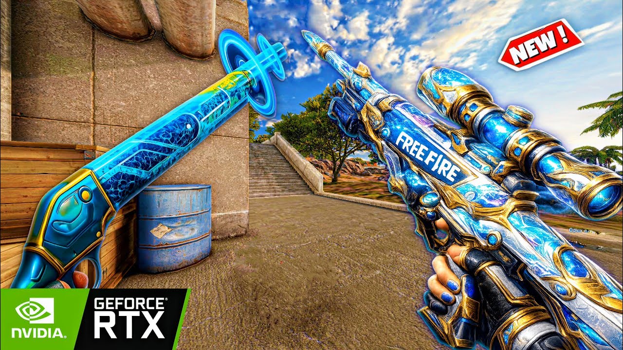 BLOOD STRIKE x FREE FIRE COLLAB !! 33 KILLS - M1887 + KALA GLORY FF ...