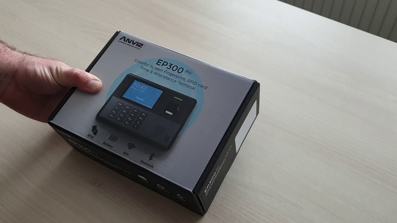EP300 PRO docházkový systém - YouTube