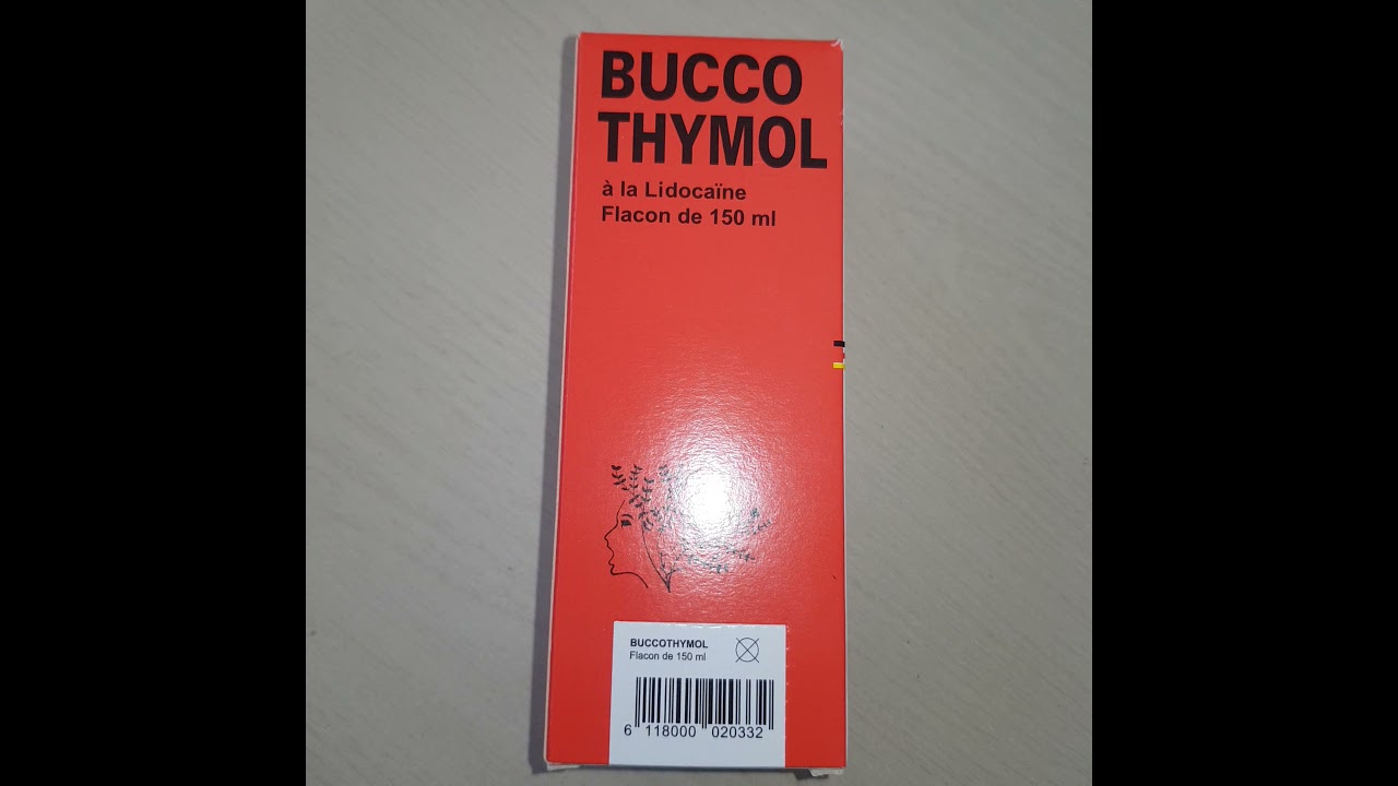 buccothymol غسول الفم ومسكن للالم - YouTube