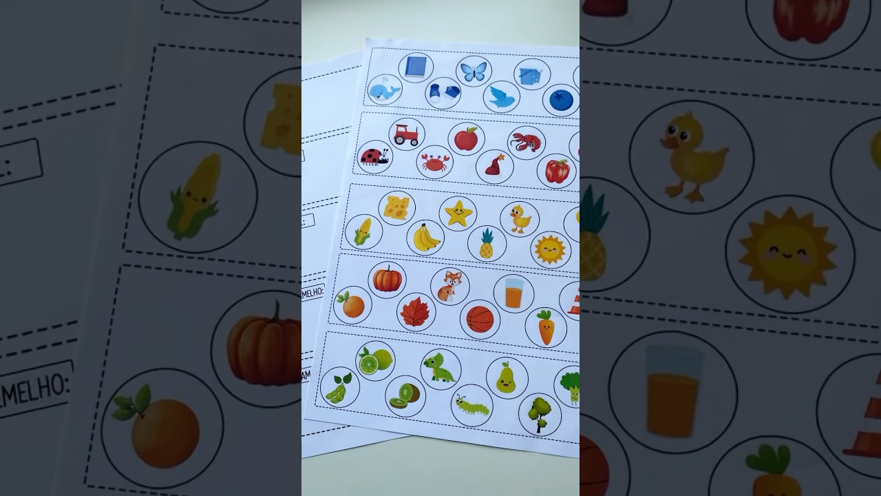 Atividade de cores para imprimir | Ensinando as cores | Atividades ...