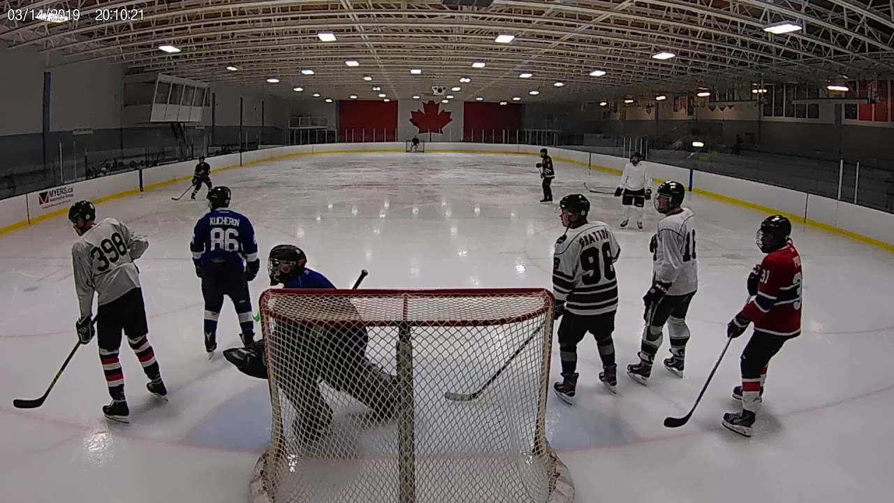 Sandy Hill Arena - March 14, 2019 - Beginner Game - YouTube