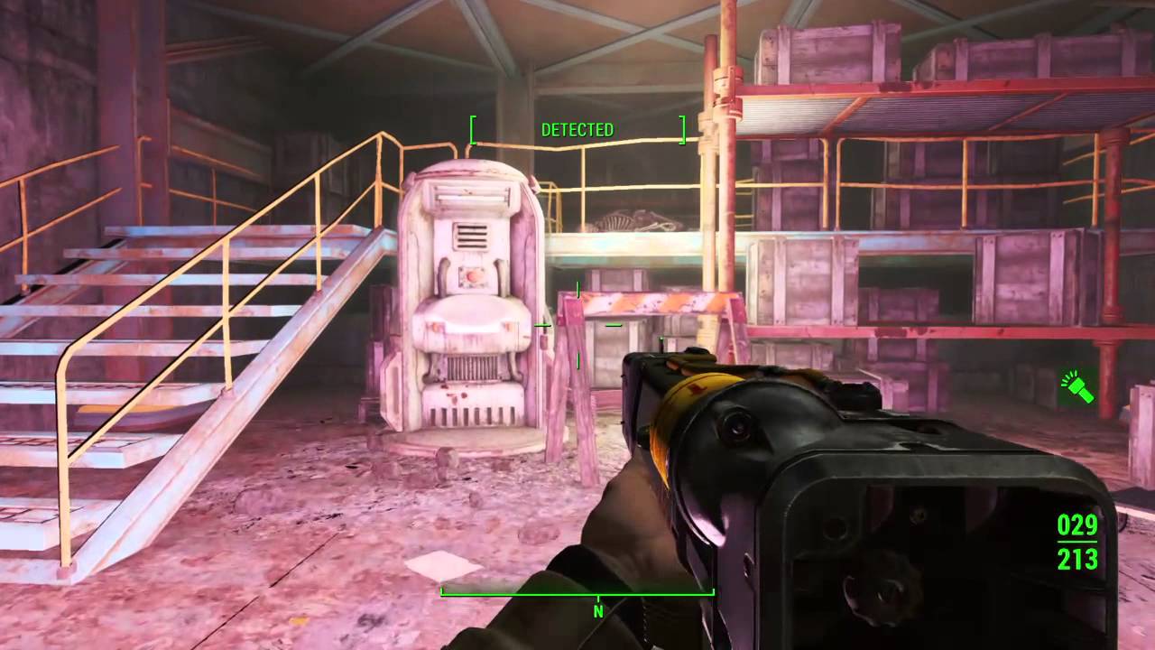 Fallout 4 penetrating pool cue location - YouTube