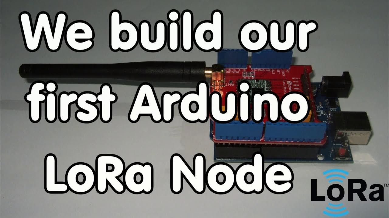 #117 DIY LoRa Node with Arduino and Dragino Shield connected to TTN LoRaWAN - YouTube