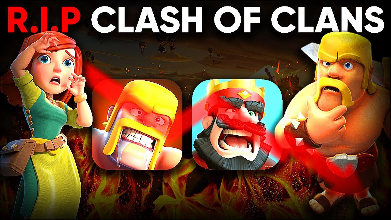 *THE END* Of Clash Of Clans? | The Rise & Fall Of COC | Complete Story ...