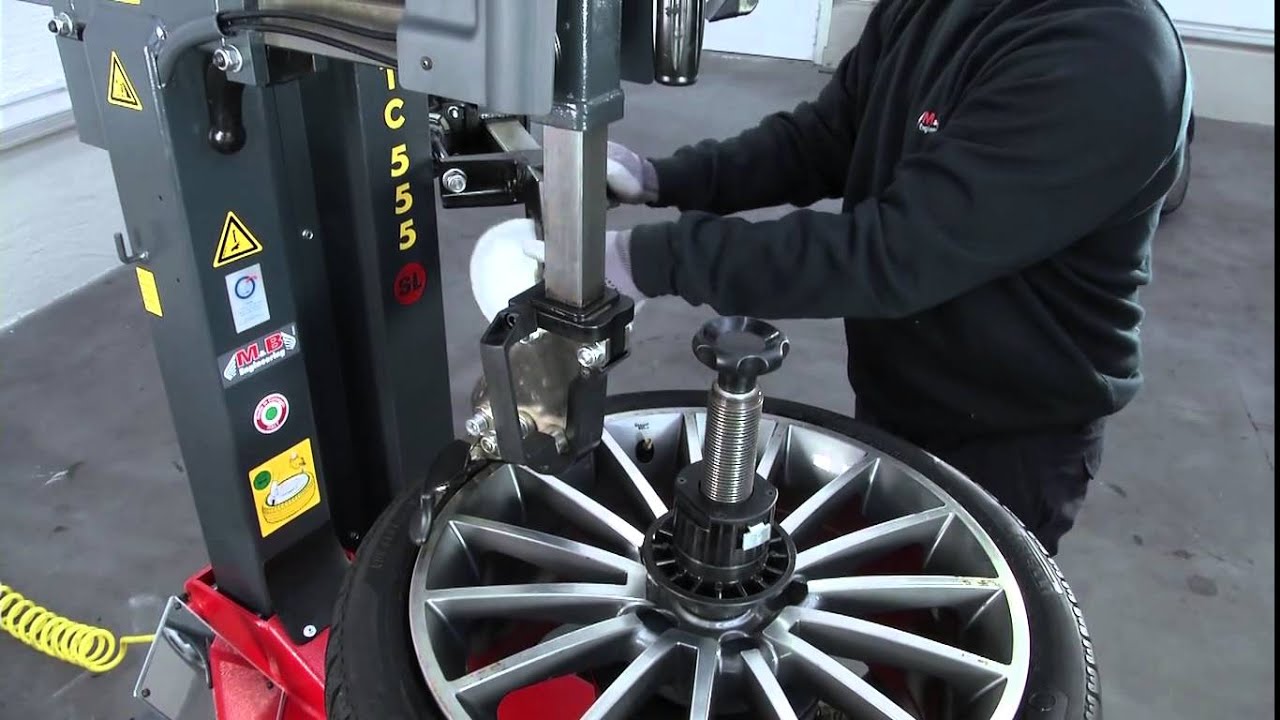 TC555 SL M/D RUNFLAT TYRE AND UHP WHEEL PROCEDURE - YouTube