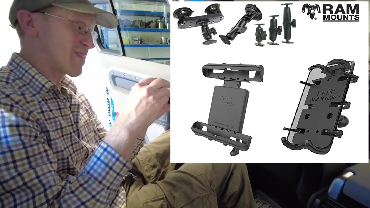 Phone / Tablet Mounting options for new Land Rover Defender L663 Click ...