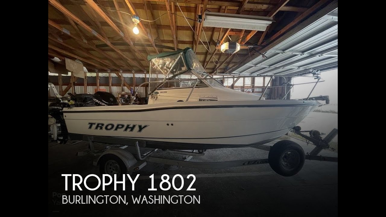 [SOLD] Used 2009 Trophy 1802 in Burlington, Washington - YouTube