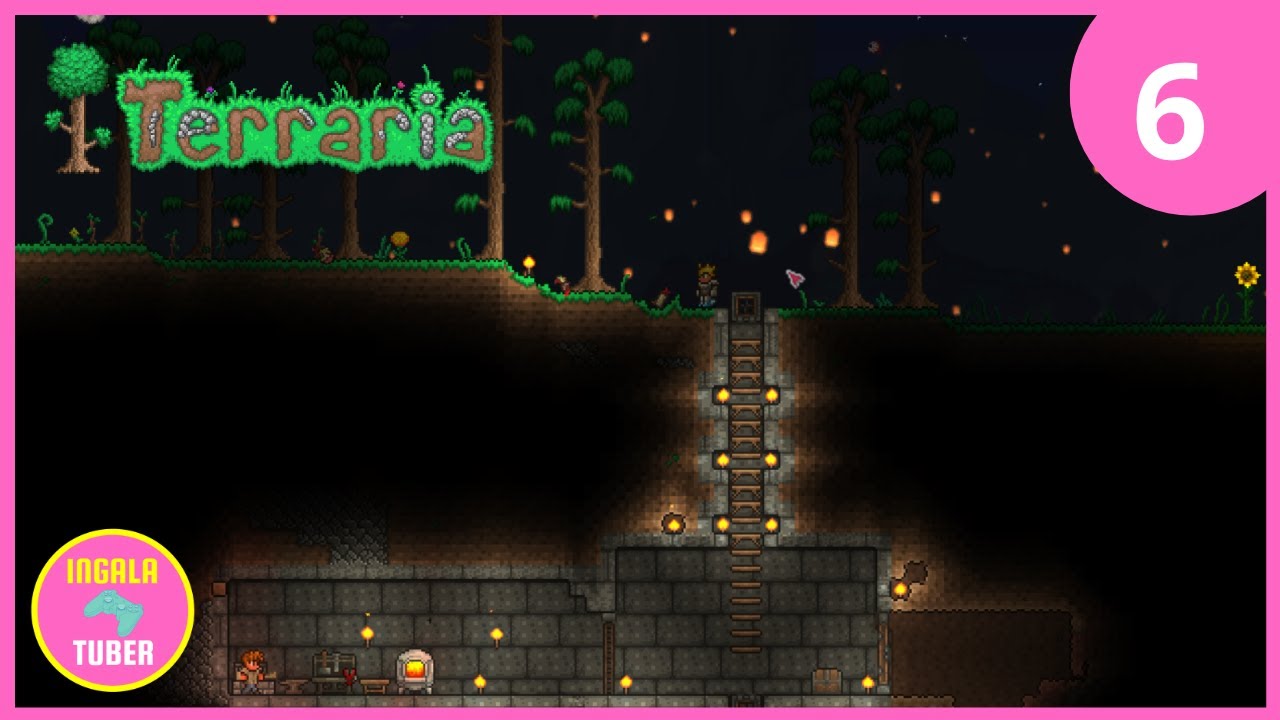 TERRARIA #6 | ¡CAÍDA MORTAL! | Gameplay español - YouTube