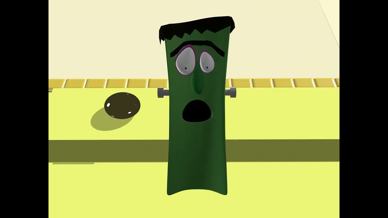 Frankencelery Falls Down (VeggieTales Animation) - YouTube