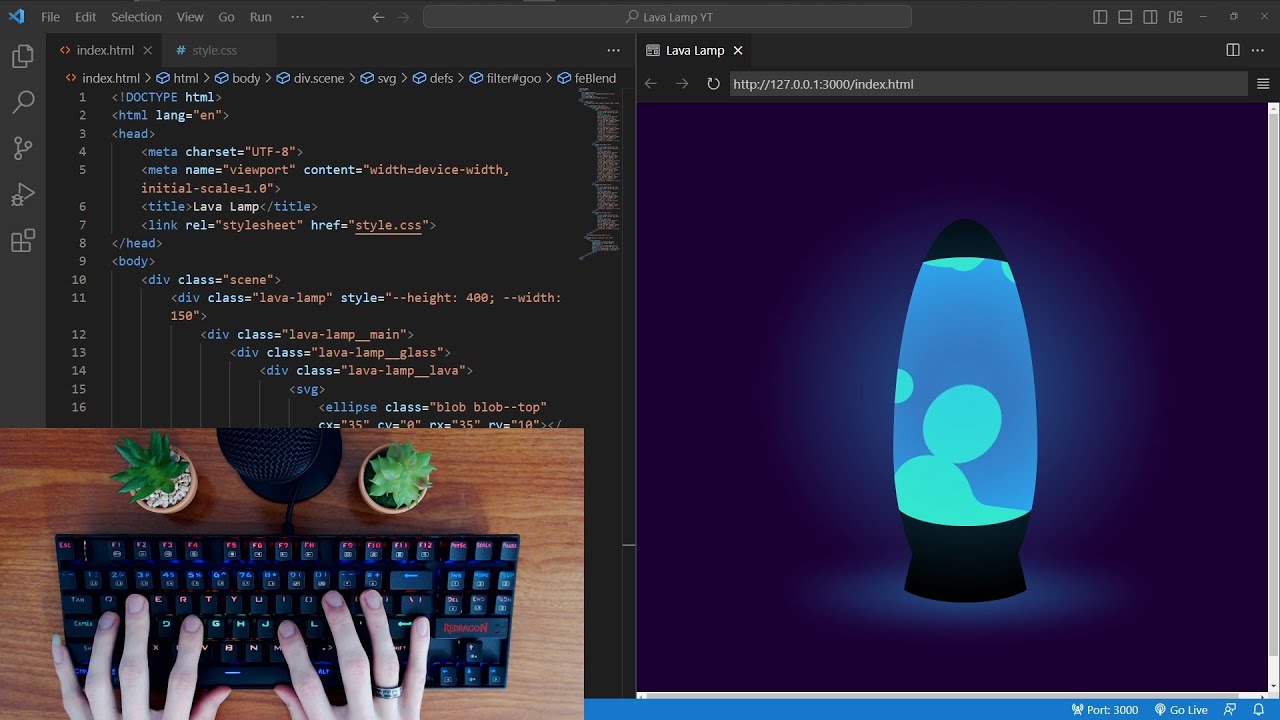 Asmr Programming Coding Lava Lamp No Talkin Youtube
