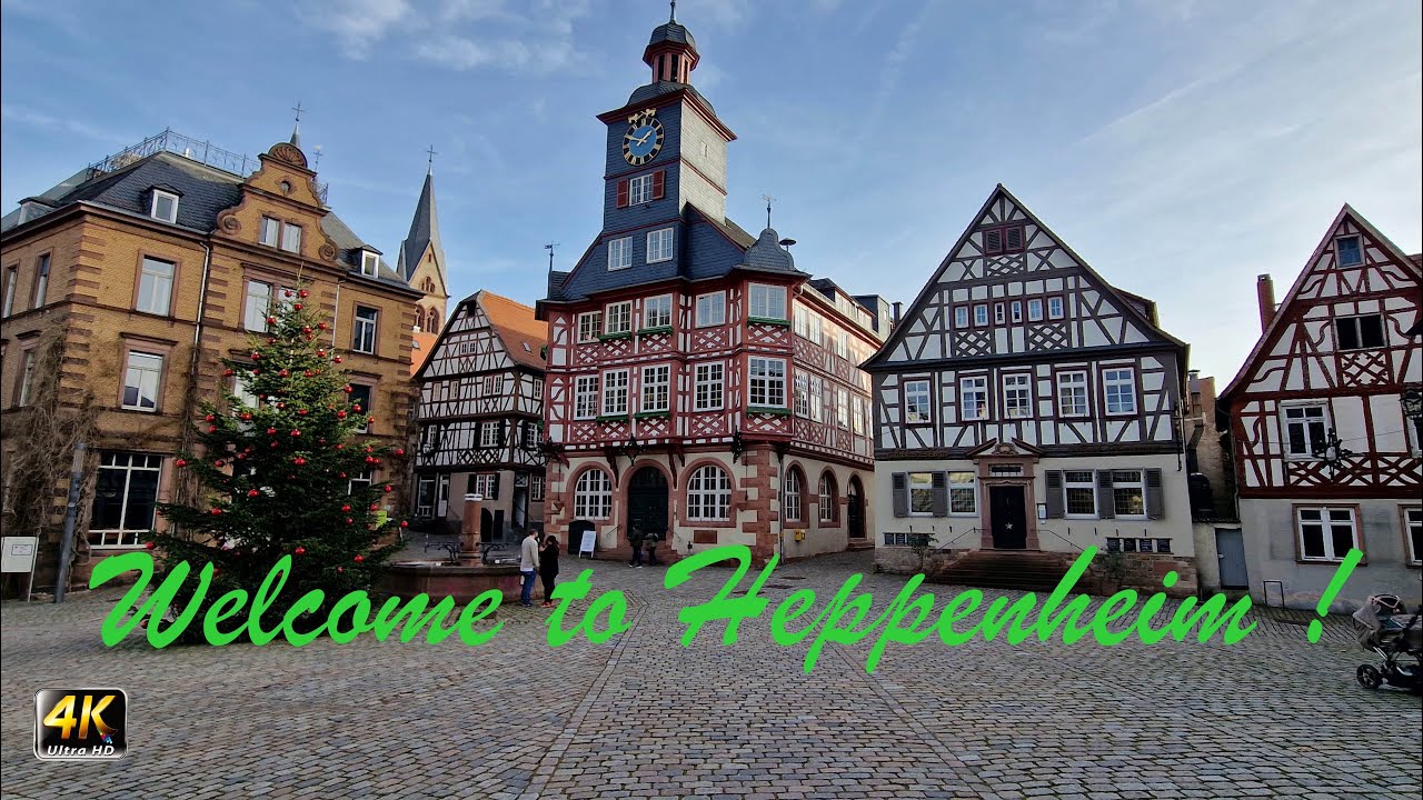 Heppenheim | Sehenswürdigkeiten | Altstadt | Germany | Deutschland ...