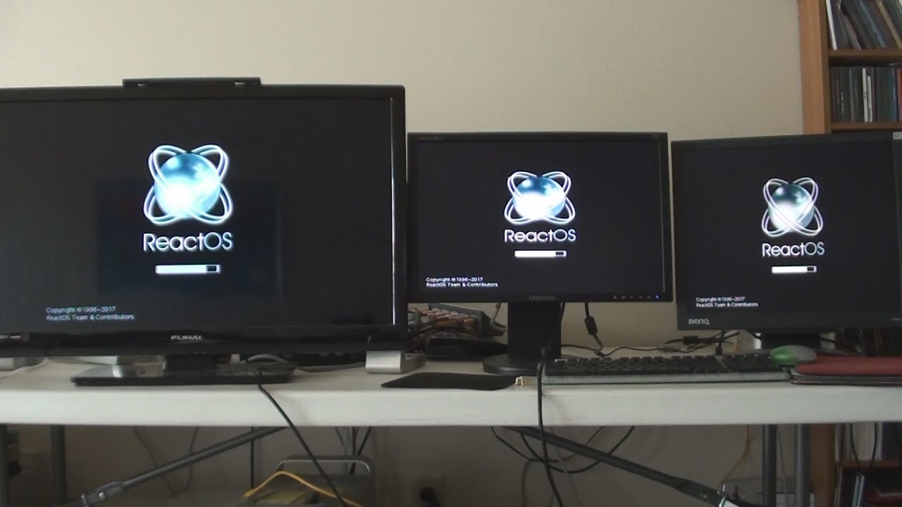 Installing New ReactOS on 3 Computers (0.4.6) - YouTube