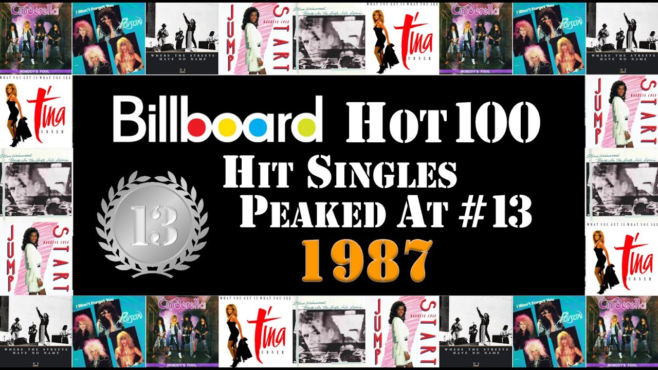 Hit Singles peaked at No.13 in 1987 / Billboard Hot 100 / American ...