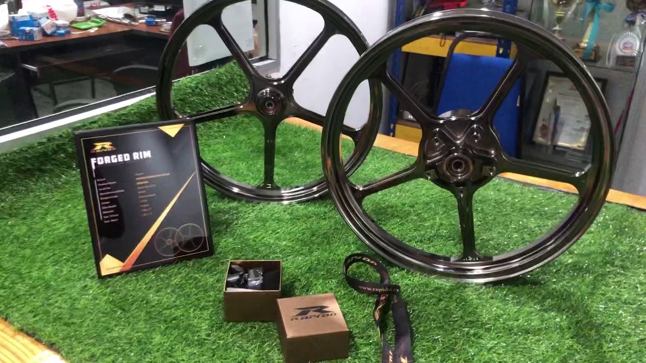 Y15ZR - Rapido Rim Forged - YouTube