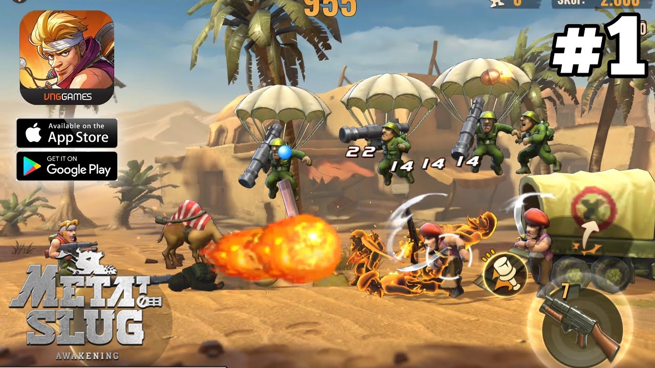Main Metal Slug Awakening | Android Gameplay - YouTube
