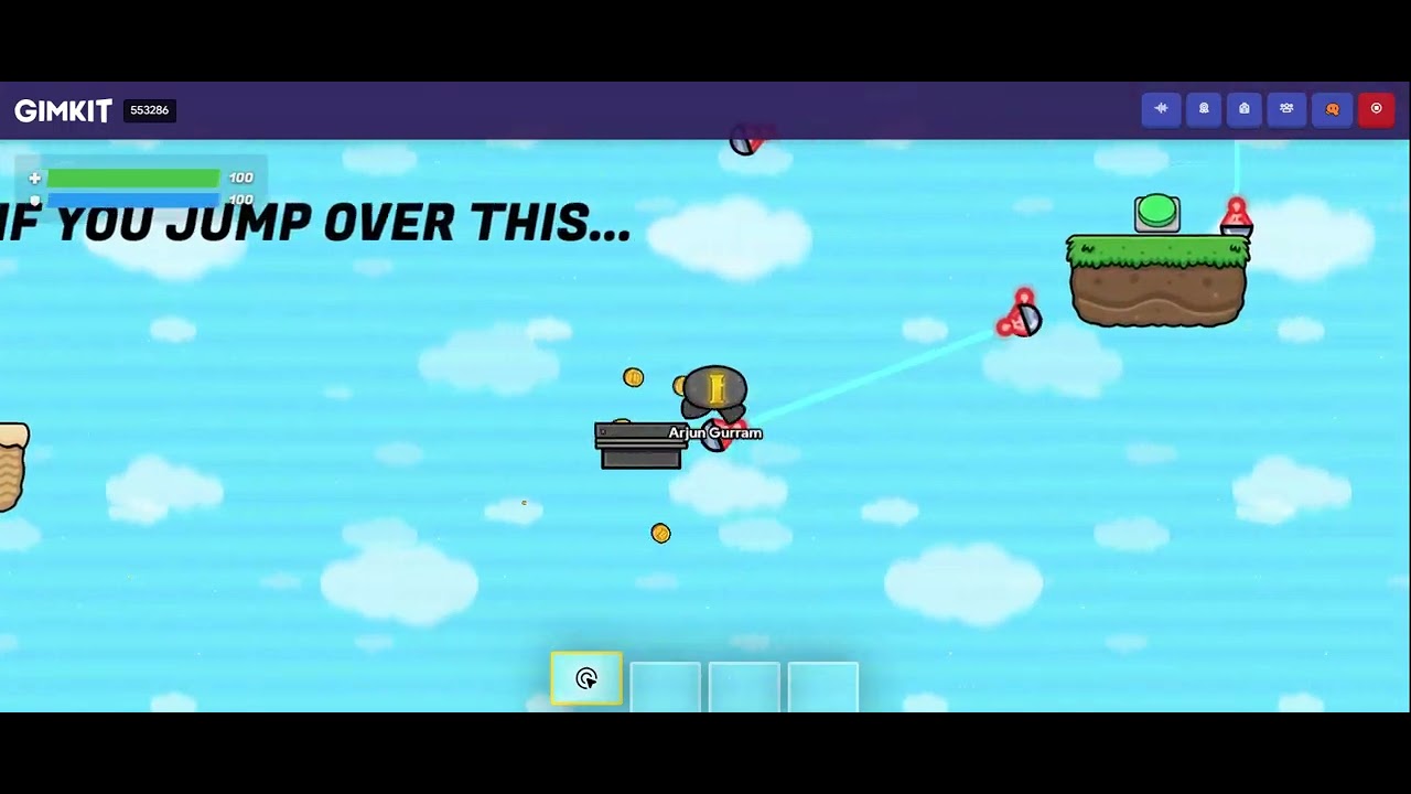 I beat "The Hardest Jumps" in gimkit! - YouTube